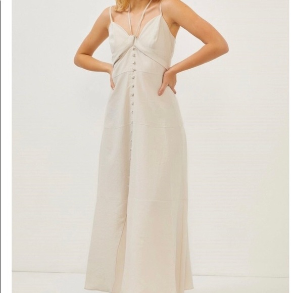 SETRE | Dresses | Setre Beige Dress | Poshmark
